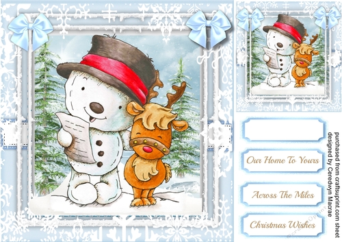 Caroling Duo - CUP817184_1398 | Craftsuprint