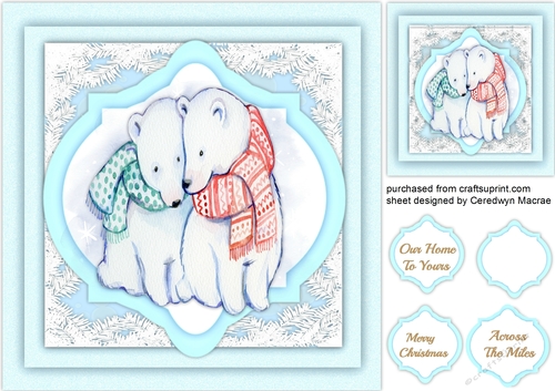 Keeping Warm Together - CUP833384_1398 | Craftsuprint