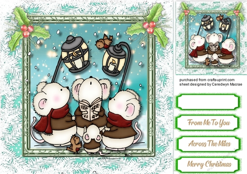 The Merry Mice - CUP835938_1398 | Craftsuprint