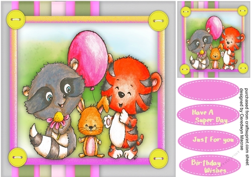 Critter Fun - CUP874132_1398 | Craftsuprint