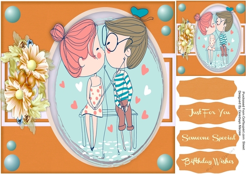 Loves First Kiss - CUP881864_1398 | Craftsuprint