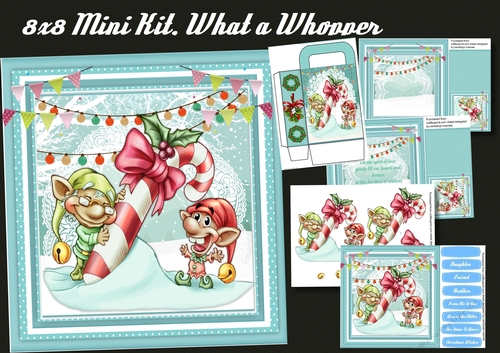 8x8 Mini Kit , What a Whopper , with Bonus Gift Bag - CUP926304_1398 ...