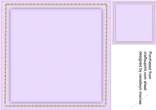Lilac and Gold Card Background - CUP939554_1398 | Craftsuprint