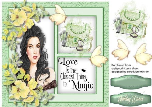 Love is the closest Thing to Magic - CUP952427_1398 | Craftsuprint