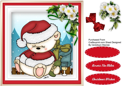 Boozy Christmas - CUP988950_1398 | Craftsuprint