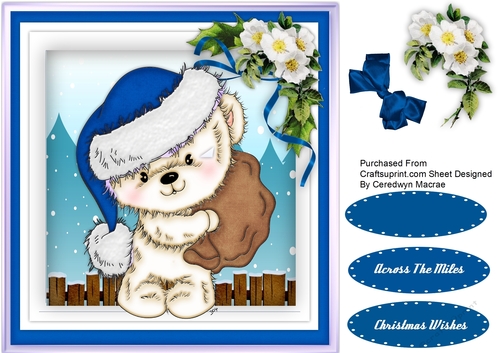 Scruffy Santa - CUP988955_1398 | Craftsuprint