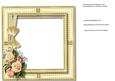 Beautiful Yellow Gingham Frame with Roses - CUP619257_1398 | Craftsuprint