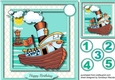 Chuggy the Birthday Tug Boat 1 - CUP658127_1398 | Craftsuprint