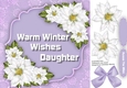 Warm Winter Wishes Friend - CUP918483_1398 | Craftsuprint