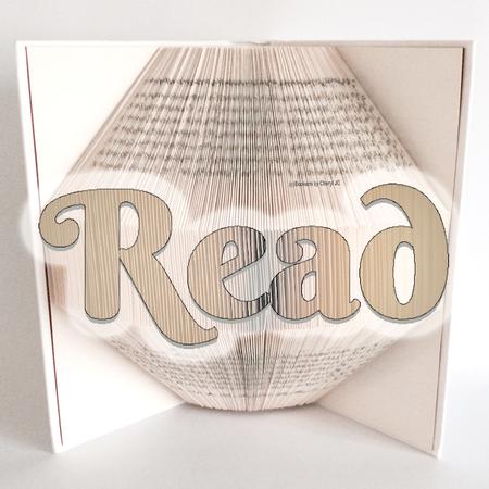 Book Folding Pattern - Read - Bookami - 298 Folds - CUP646622_2320 ...