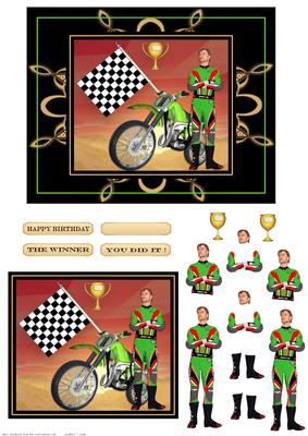 Winner Step by Step - CUP102586_566 | Craftsuprint