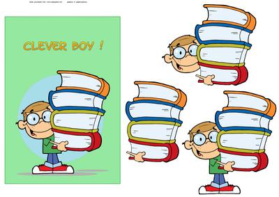 Clever Boy Quick Card - CUP106481_566 | Craftsuprint