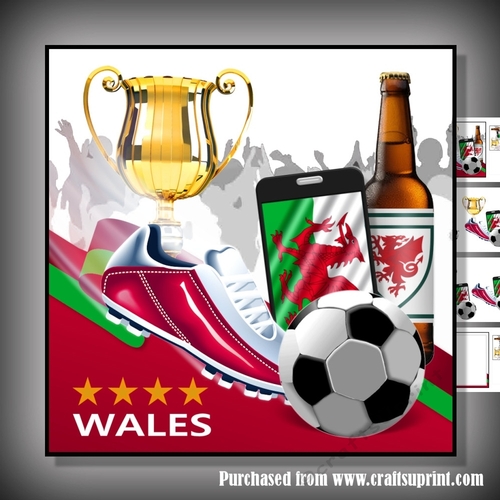Wales Football mini kit - CUP1105671_566 | Craftsuprint