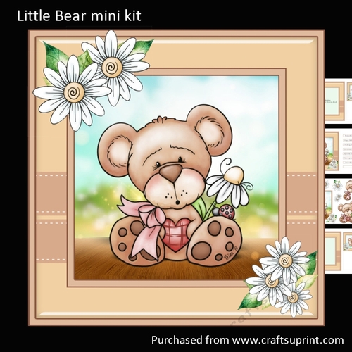 Little Bear mini kit - CUP1142372_566 | Craftsuprint