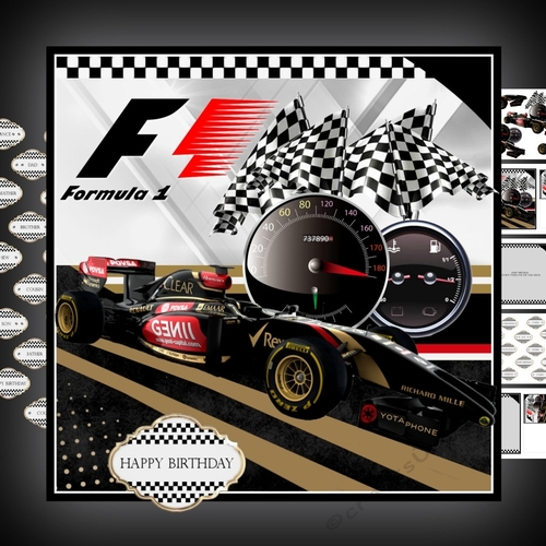 Formula 1 mini kit - CUP1149522_566 | Craftsuprint
