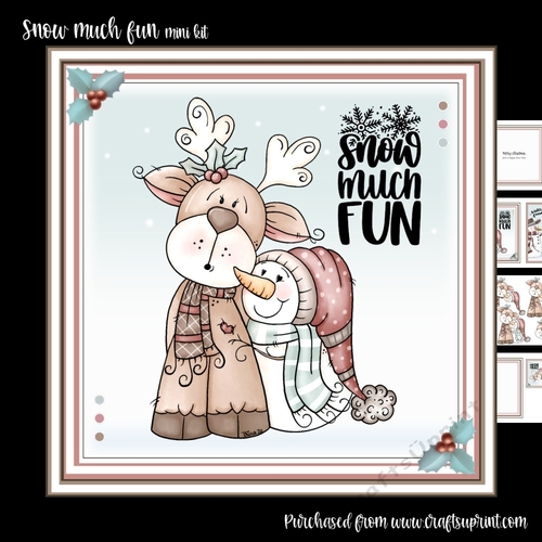 Snow much fun - CUP1177892_566 | Craftsuprint