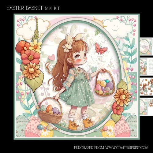 Easter Baskets mini kit - CUP1197007_566 | Craftsuprint
