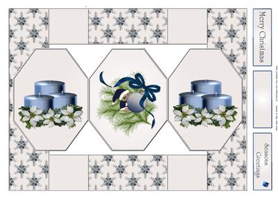 Christmas Octagon Pop Up - CUP119735_566 | Craftsuprint