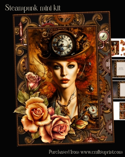 Steampunk mini kit - CUP1199682_566 | Craftsuprint