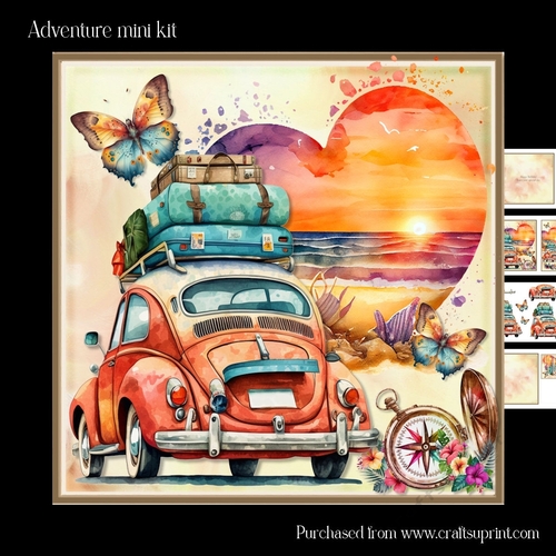 Adventure mini kit - CUP1208069_566 | Craftsuprint