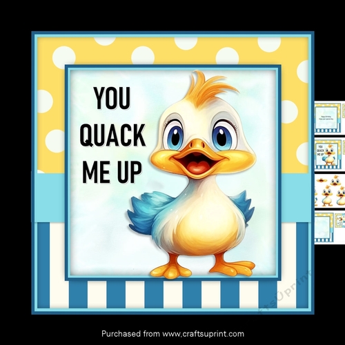 Laughing Duck mini kit - CUP1234044_566 | Craftsuprint