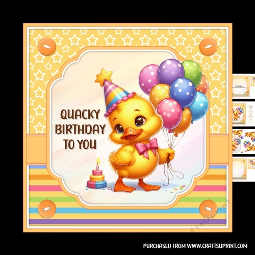 Quacky - CUP1301350_566 | Craftsuprint