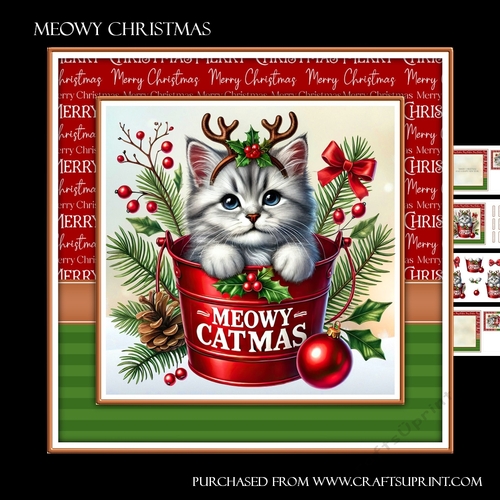 Meowy Catmas - CUP1348248_566 | Craftsuprint