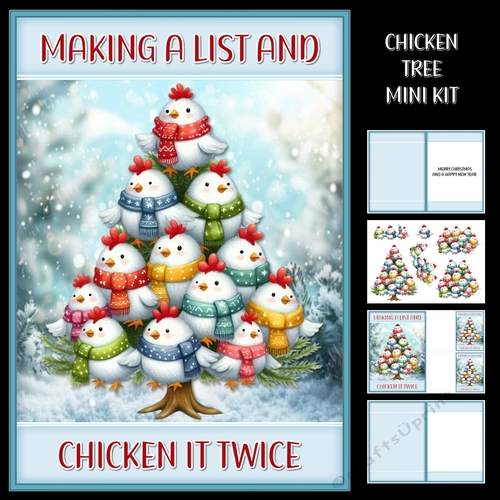 Chicken Tree - CUP1348606_566 | Craftsuprint