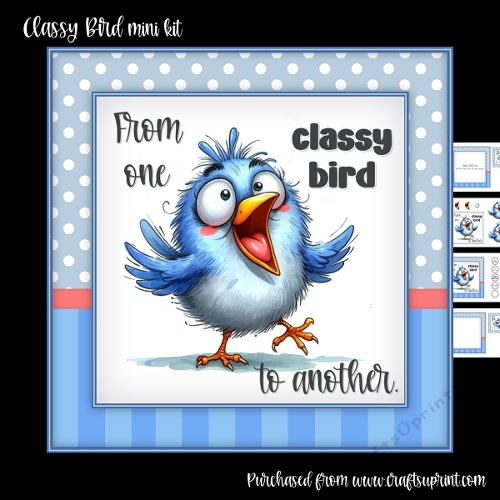Classy Birds mini kit - CUP1366707_566 | Craftsuprint