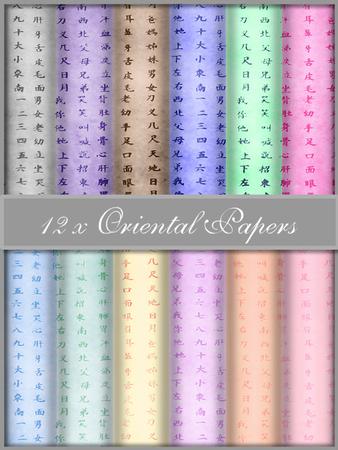Oriental Papers - CUP192677_566 | Craftsuprint