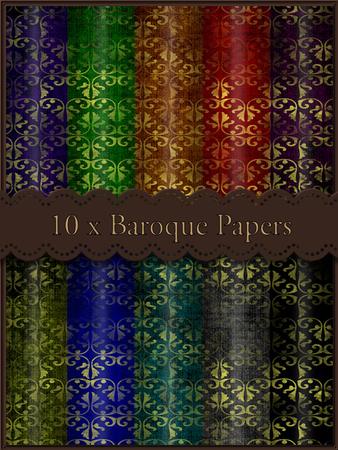 Baroque Papers - CUP260117_566 | Craftsuprint