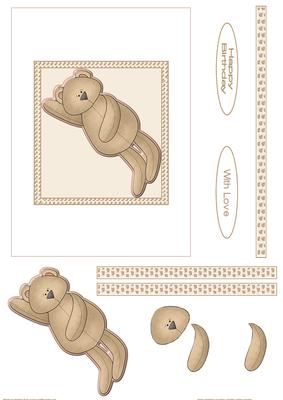 Teddy Topper - CUP56274_566 | Craftsuprint