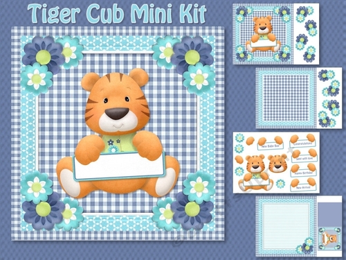 Tiger Cub Mini Kit - CUP713675_566 | Craftsuprint