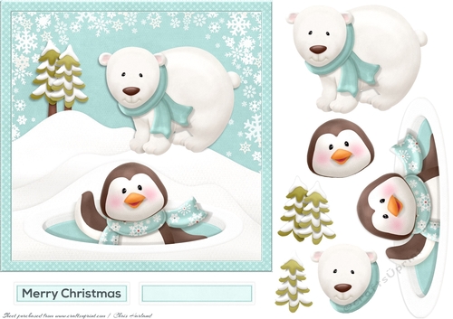 Winter Friends - CUP738218_566 | Craftsuprint