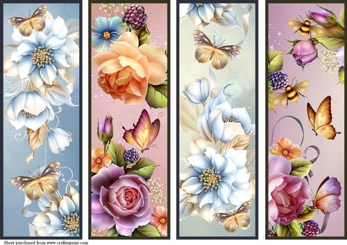 Floral Bookmarks - CUP767253_566 | Craftsuprint