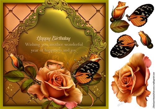 Birthday Card Front - CUP882857_566 | Craftsuprint