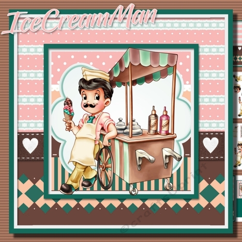 Ice Cream Man - CUP898953_566 | Craftsuprint