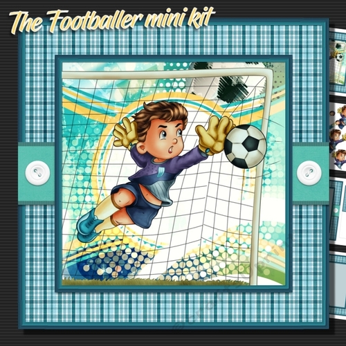 The Footballer mini kit - CUP951474_566 | Craftsuprint