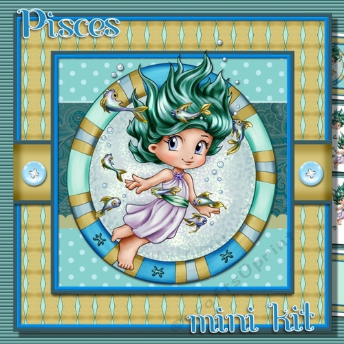 Pisces mini kit - CUP957288_566 | Craftsuprint