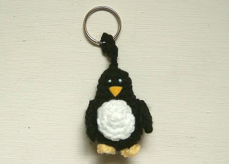 Patrick the Penguin Key Ring - CUP352418_1750 | Craftsuprint