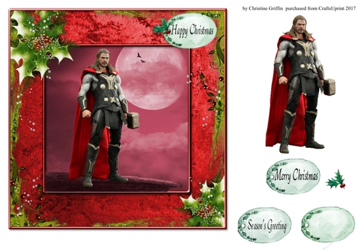 Christmas Thor - CUP823419_20877 | Craftsuprint