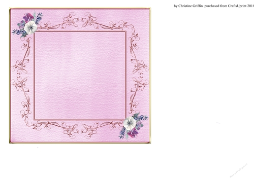 Watercolour Flower Insert - CUP862913_20877 | Craftsuprint