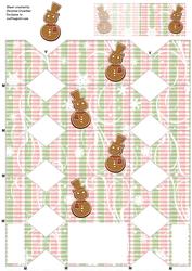 Christmas Candles Cracker Box with Gift Tag - CUP469168_994 | Craftsuprint