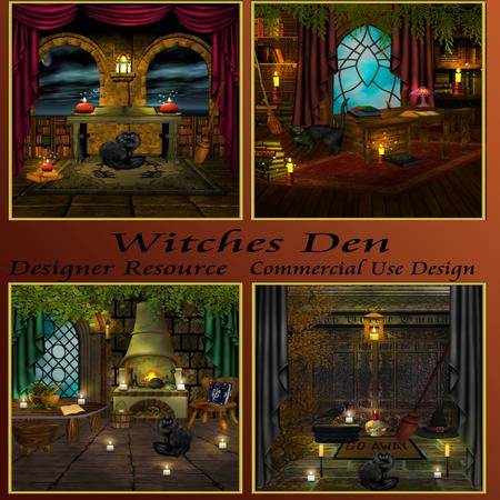 Witches Den - CUP626540_2232 | Craftsuprint