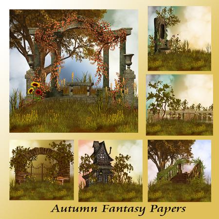Autumn Fantasy Papers - CUP648080_2232 | Craftsuprint