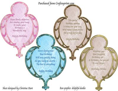 Verses for Cards 3 - CUP667637_2232 | Craftsuprint