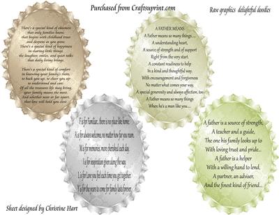 Verses for Cards Family - CUP667768_2232 | Craftsuprint