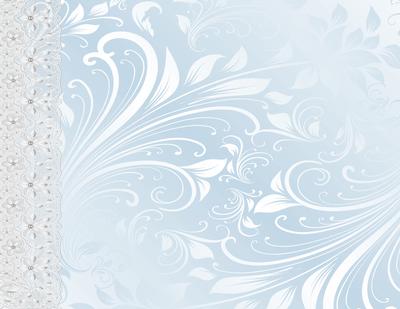 Blue Damask Lace Backing Paper - CUP677188_2232 | Craftsuprint