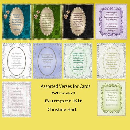 Assorted Verses for Cards - CUP679202_2232 | Craftsuprint
