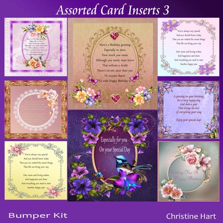 Assorted Card Inserts 3 - CUP680941_2232 | Craftsuprint